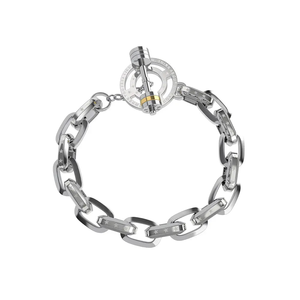RAWNESS Bracelet Dumbbell & Weight Plate OT Lock Strength Meets Style