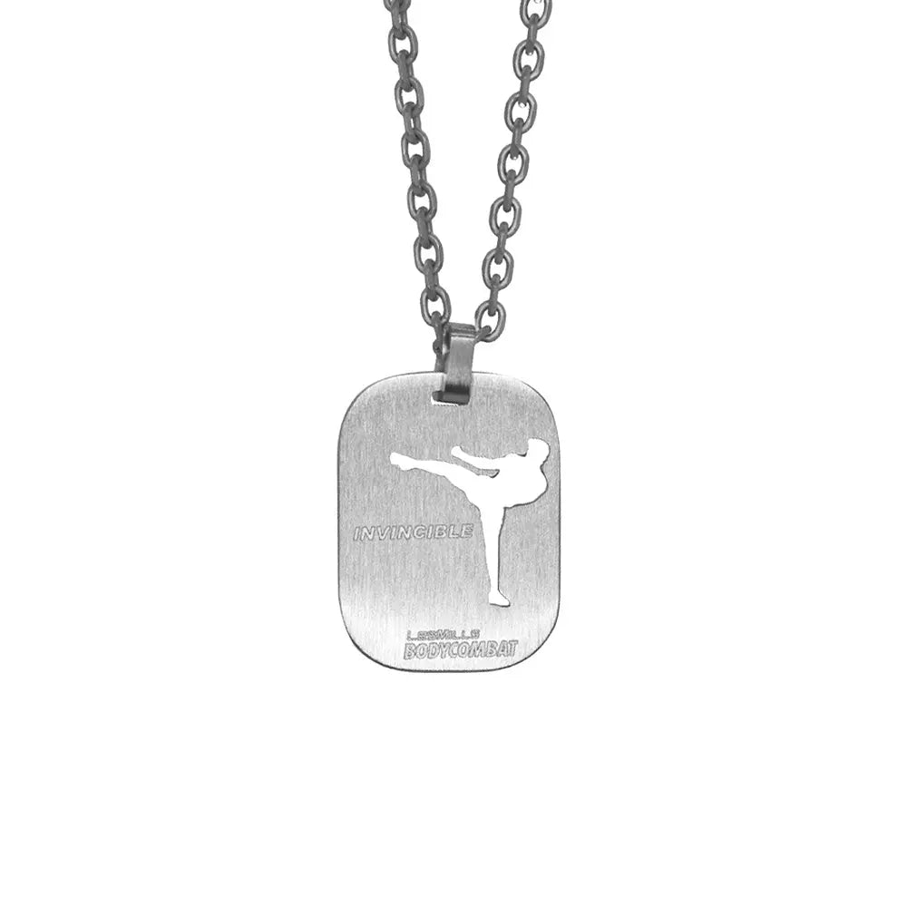 RAWNESS x Les Mills BodyCombat ID Plate Necklace - RAWNESS